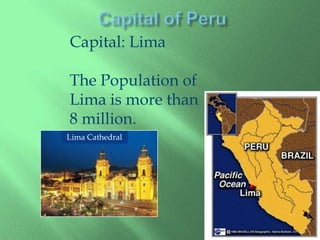 Peru powerpoint | PPTX