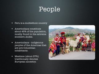 Peru pt1 | PPT | South America Travel | Travel Locations