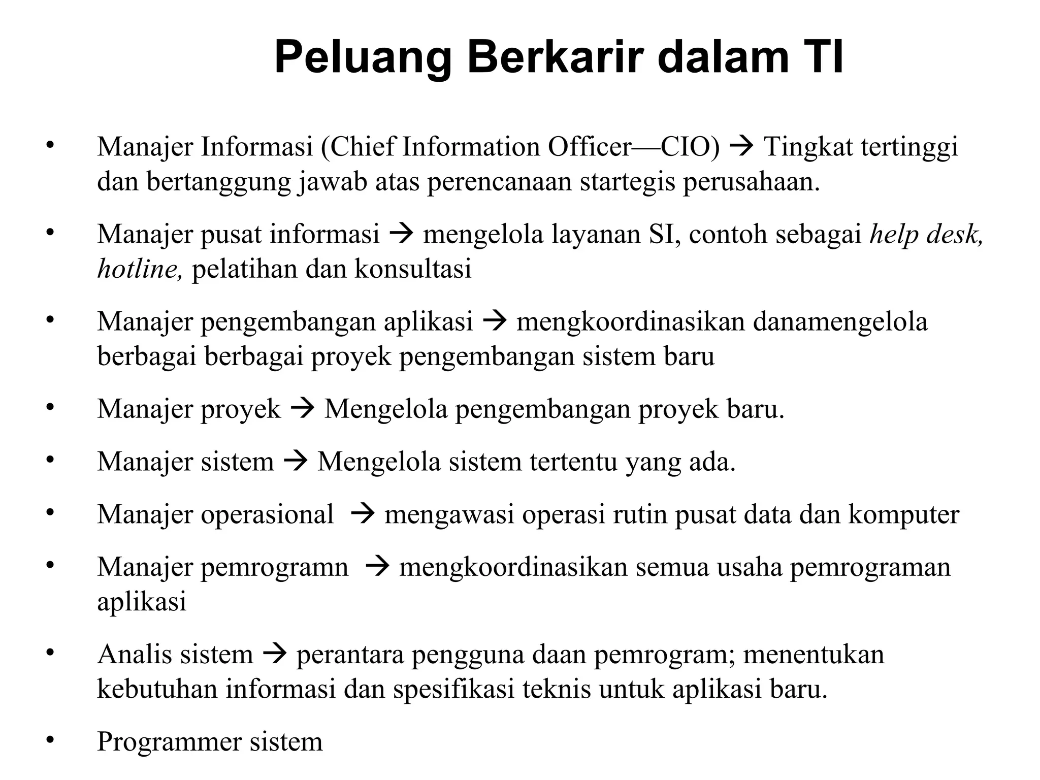 Konsep Perusahaan Digital berbasis it | PPT