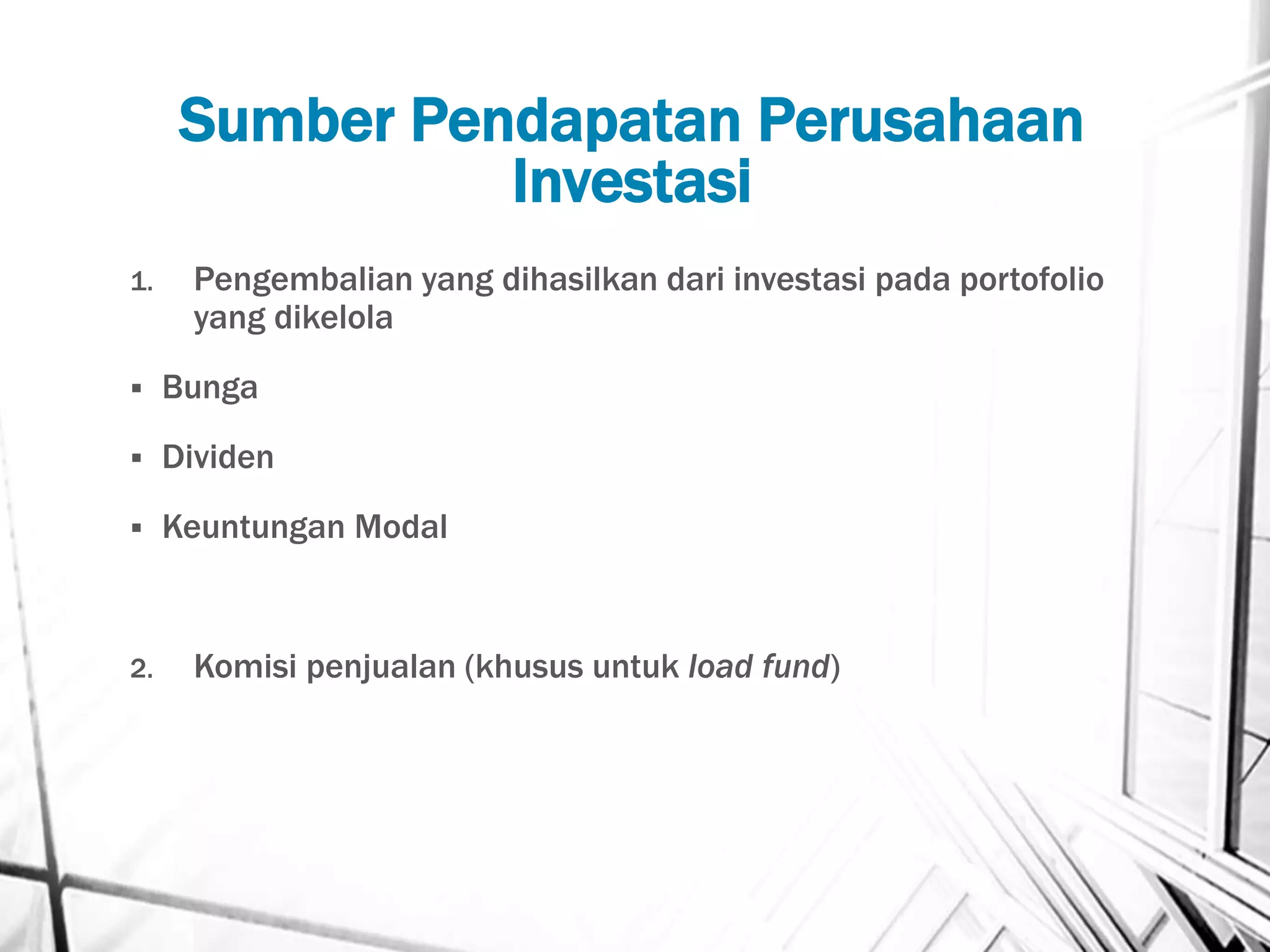 Perusahaan investasi | PPTX