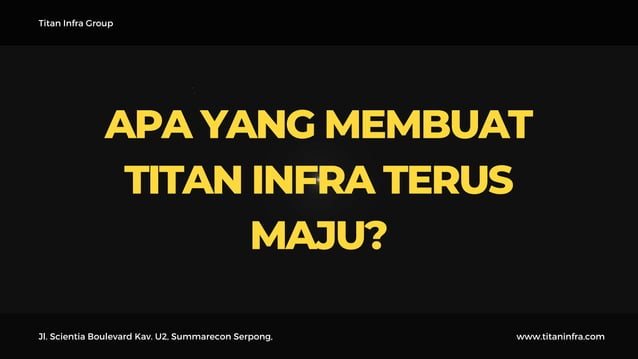 Perusahaan Kontraktor Tambang Titan Infra Energy | PPT Perusahaan Kontraktor Tambang Titan Infra Energy | PPT