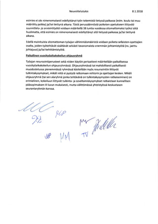 Perusopetuksen vuosityöaikakokeilun neuvottelutulos: muistio ja sopimus ...