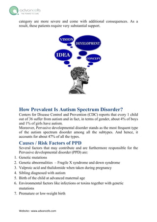 Pervasive Developmental Disorder: causes, symptoms & treatment | PDF