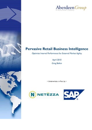Pervasive Retail Business Intelligence | PDF