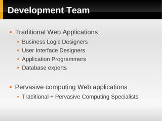 Pervasive Web Application Architecture | PDF