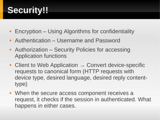 Pervasive Web Application Architecture | PDF
