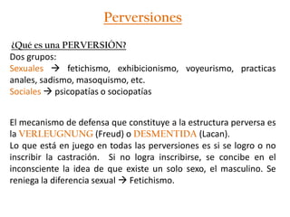Power sobre Perversiones Psicopatología II | PDF