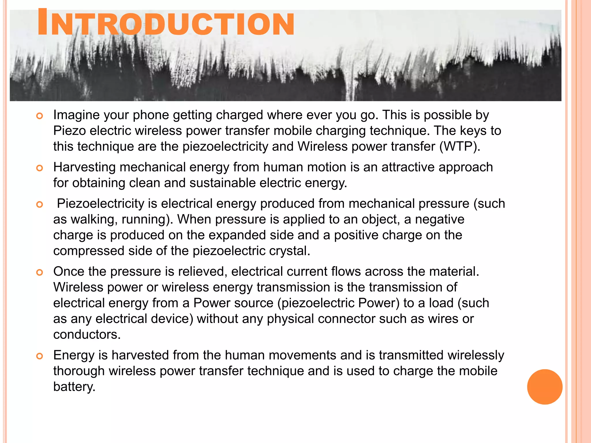 Project Power Shoe: Piezoelectric Wireless Power Transfer - A Mobile ...