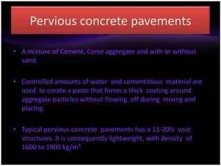 Pervious concrete | PPTX