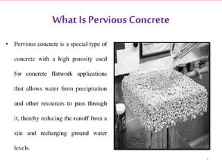 Pervious concrete | PPTX