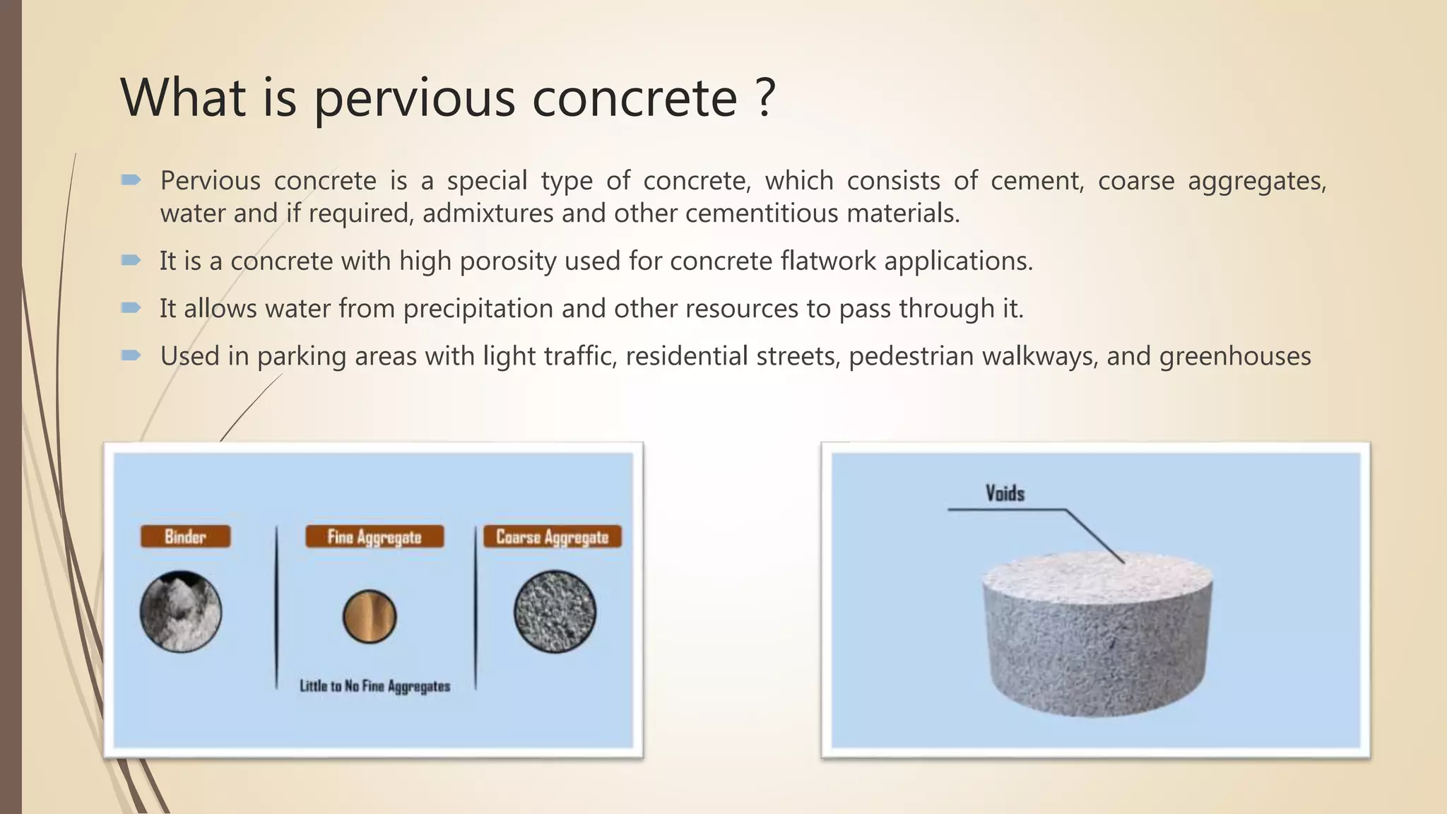 Pervious concrete | PPTX