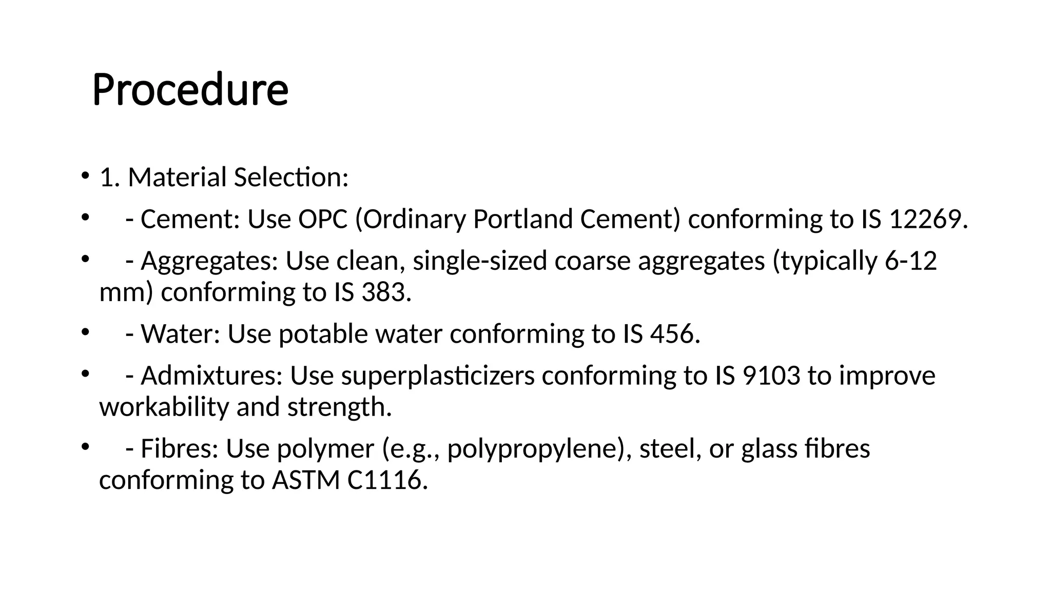 pervious concrete mix design with fibres | PPTX