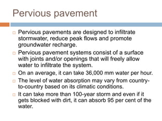 Pervious pavement | PPTX