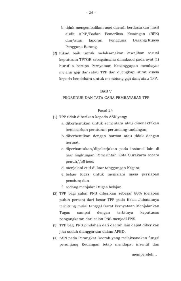 Perwali Surakarta 4_2023 TTG TPP ASN KOTA SURAKARTA T.A 2023.pdf