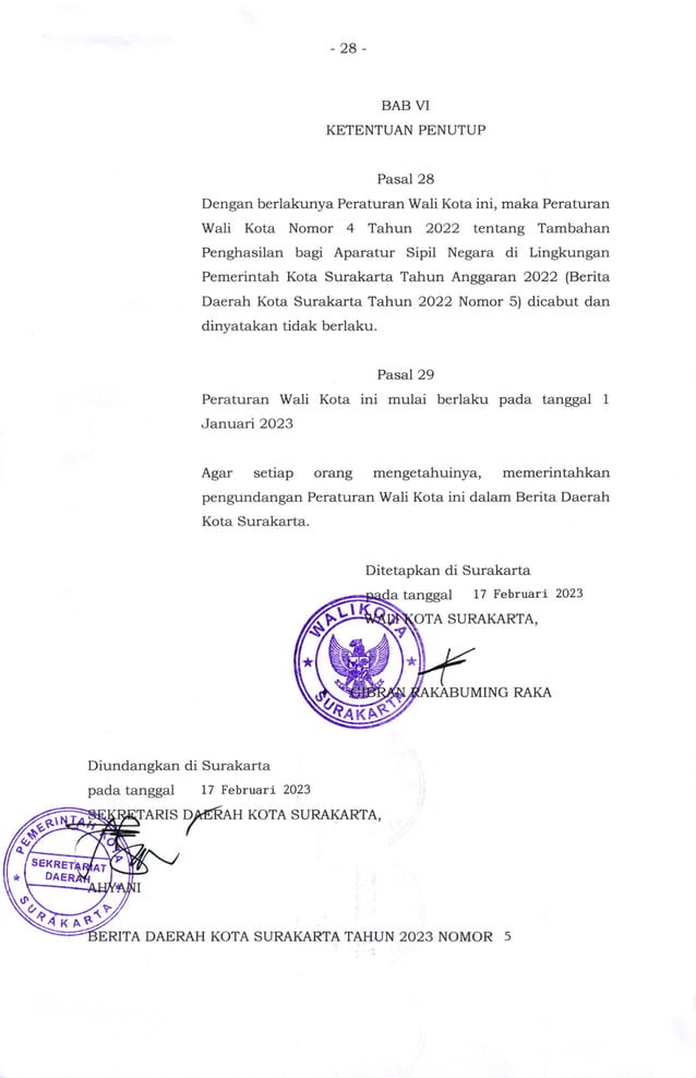 Perwali Surakarta 4_2023 TTG TPP ASN KOTA SURAKARTA T.A 2023.pdf