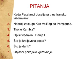 Povijest: Perzija | PPT