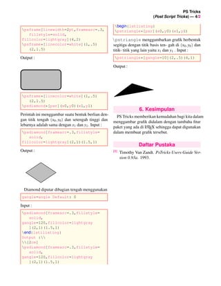 Post Script LATEX | PDF