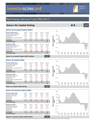 Peak Energy Services v1 | PDF