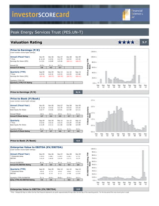 Peak Energy Services v1 | PDF