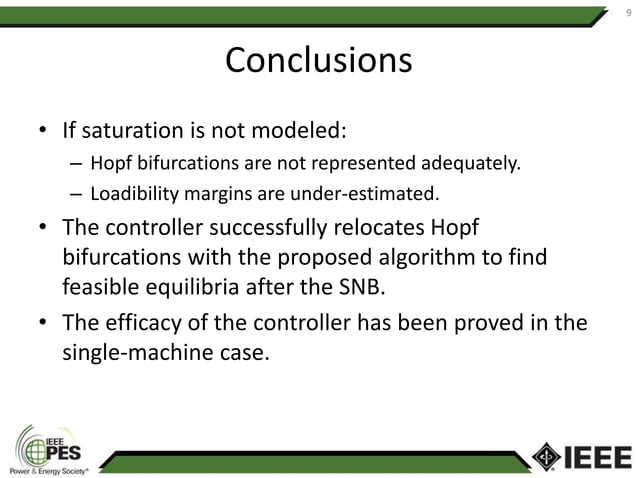 Hopf Bifurcation Control of Power System Nonlinear Dynamics via a Dynamic State Feedback ...
