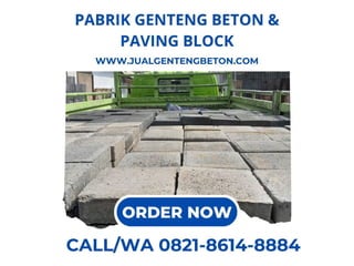 PESAN SEKARANG, Paving Jalan | PDF