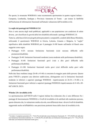 Il WHODAS 2.0: il nuovo strumento per la valutazione della disabilità | PDF