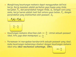 Pesawat sederhana | PPTX