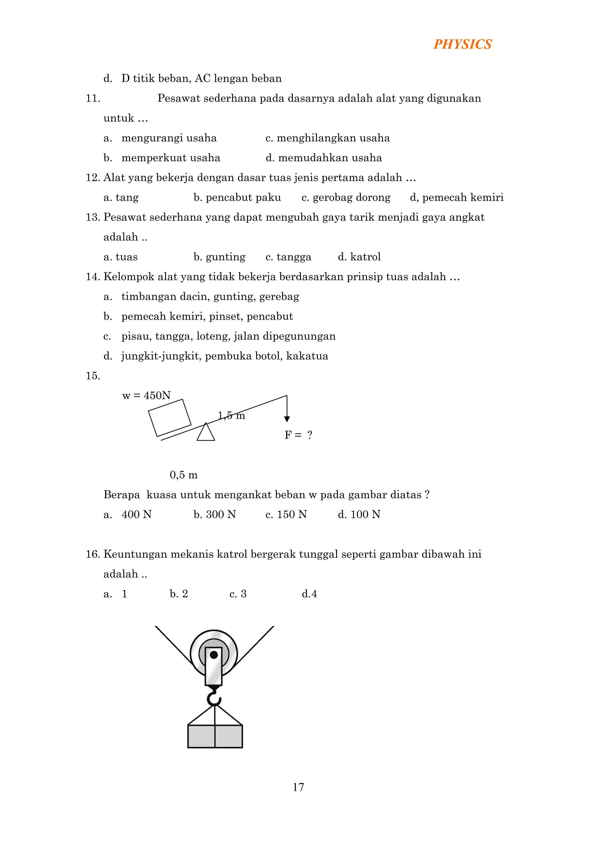 Pesawat sederhana | DOC
