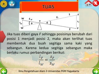 Pesawat Sederhana PPT (Materi IPA Kelas 5 Semester 2) | PPTX