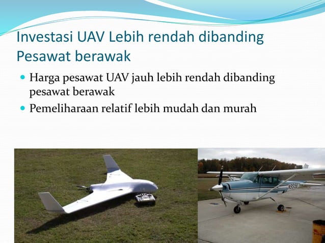 Foto Udara menggunakan Pesawat tanpa awak - UAV | PPTX