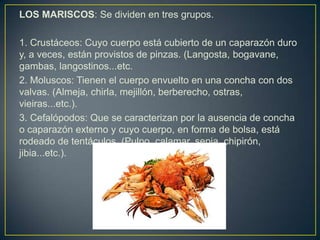 Pescados y mariscos | PPTX
