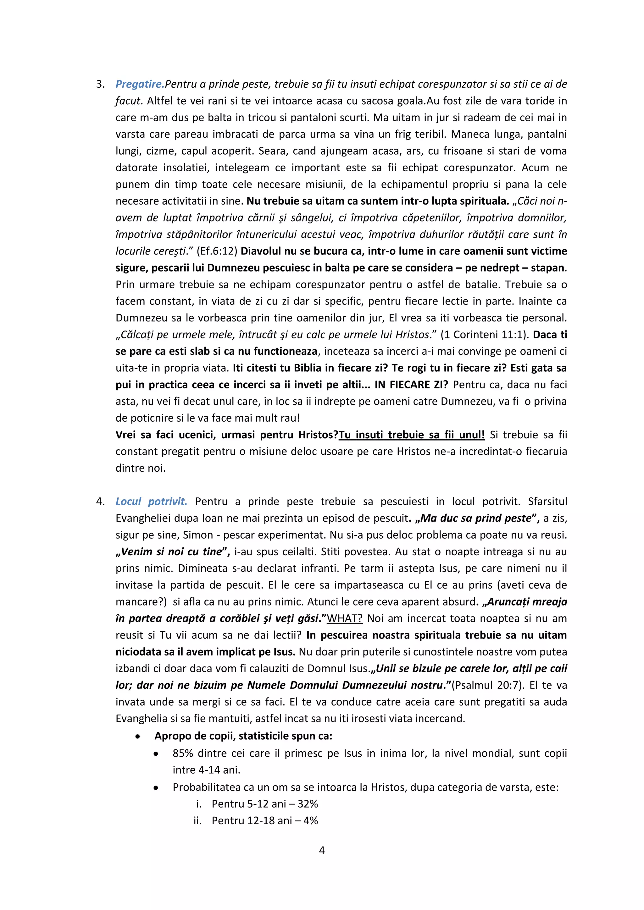 Pescar de oameni | DOCX