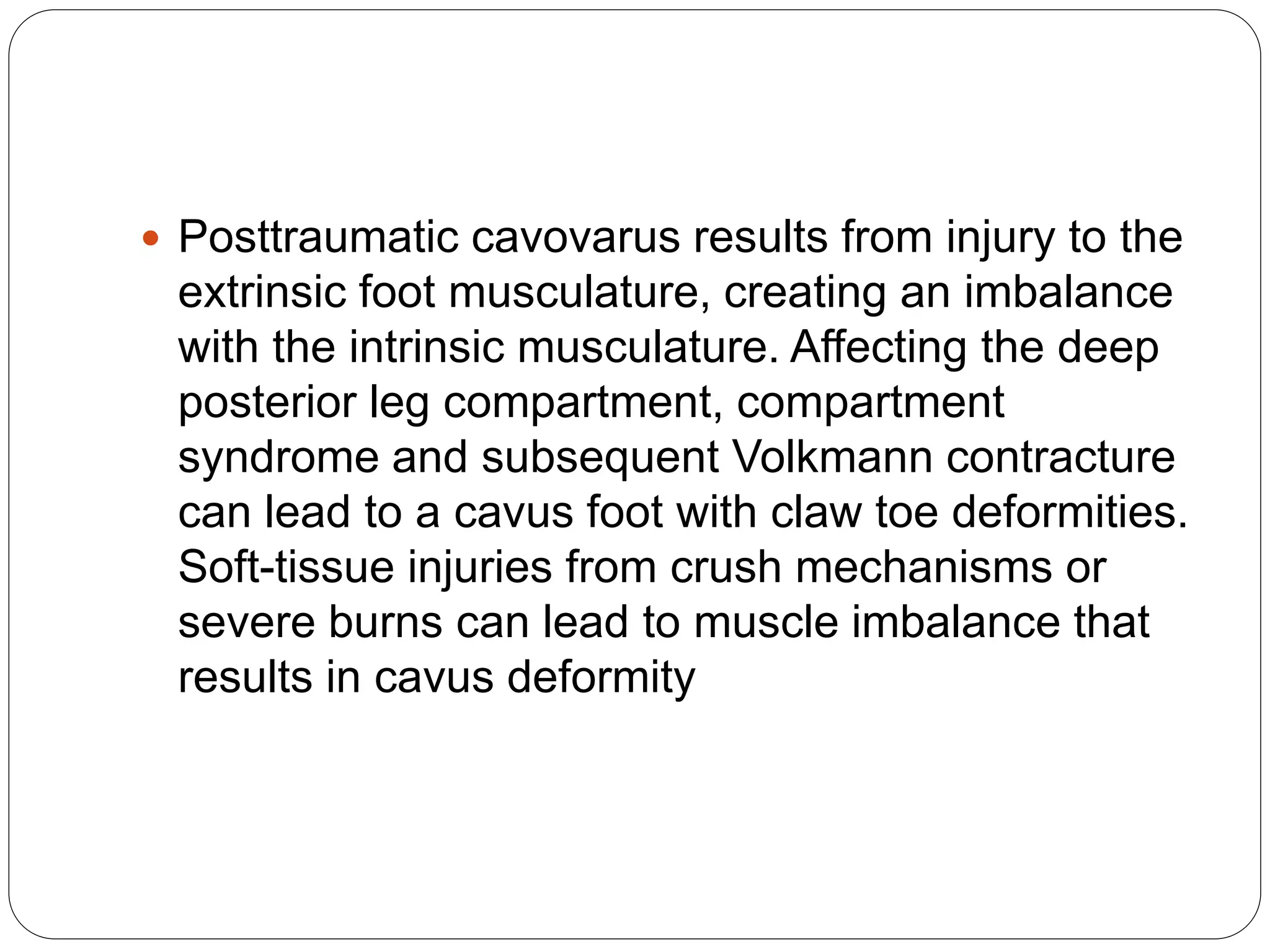 Pes cavus | PPTX