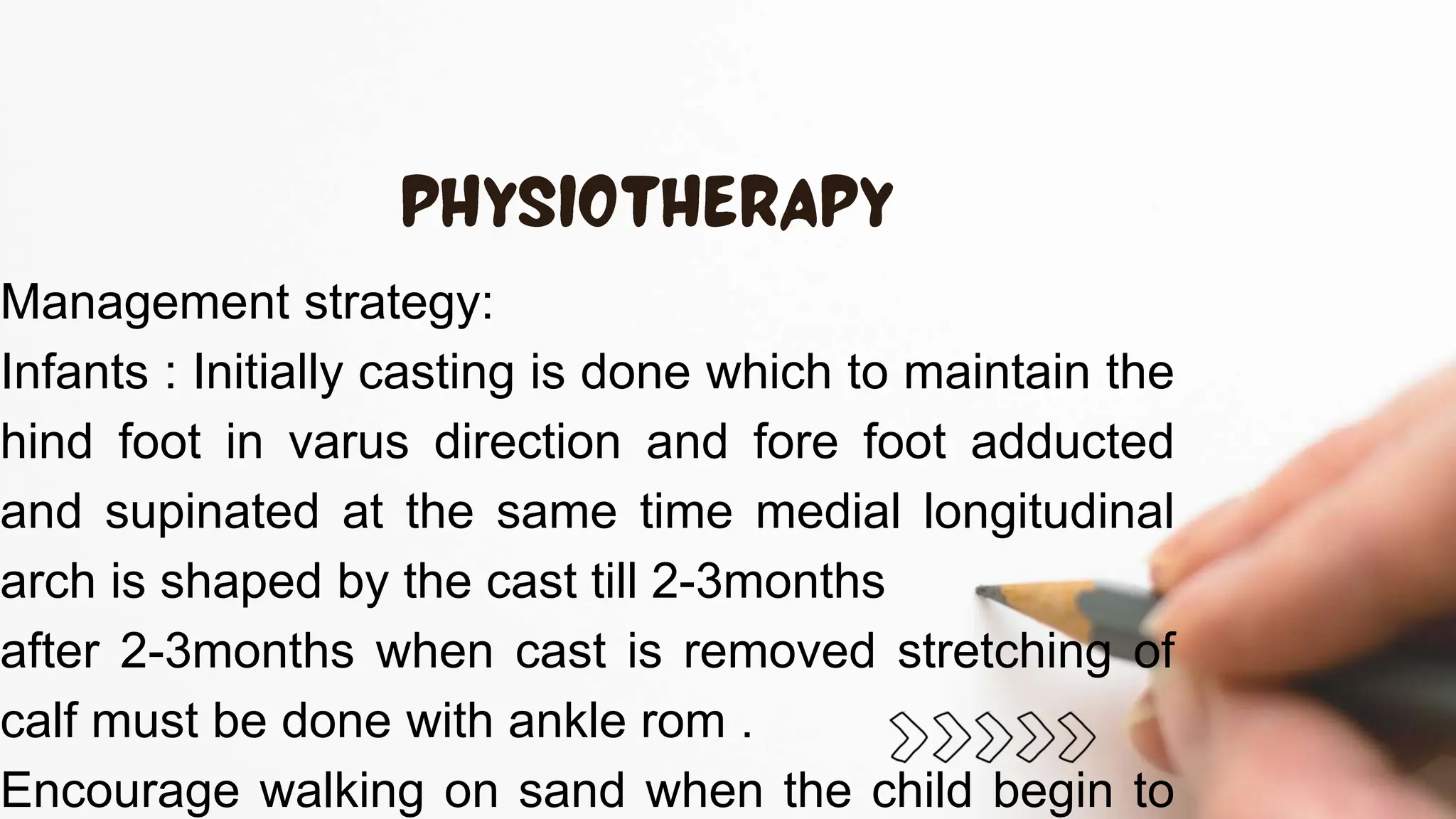 Ortho deformity physiotherapy treatment | PPTX