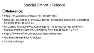 Pes cavus presentation.2017 27-april | PPTX