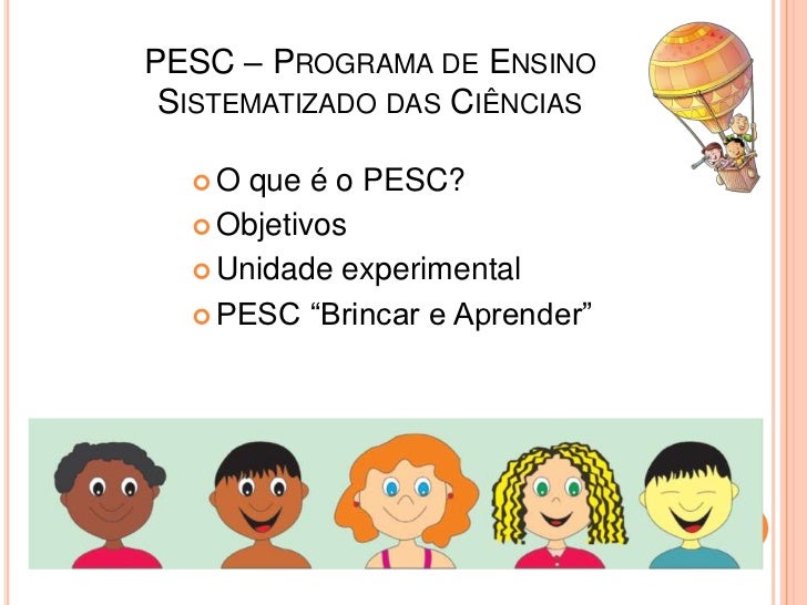 Pesc formação