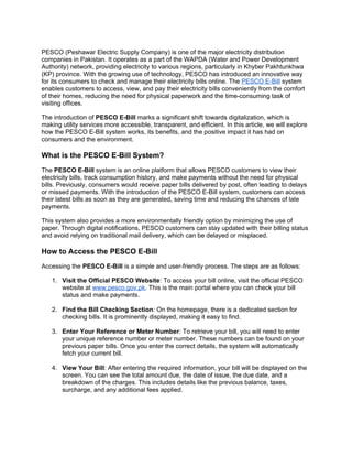 PESCO E-Bill_ The Convenient Way to Manage Your Electricity Bills.docx