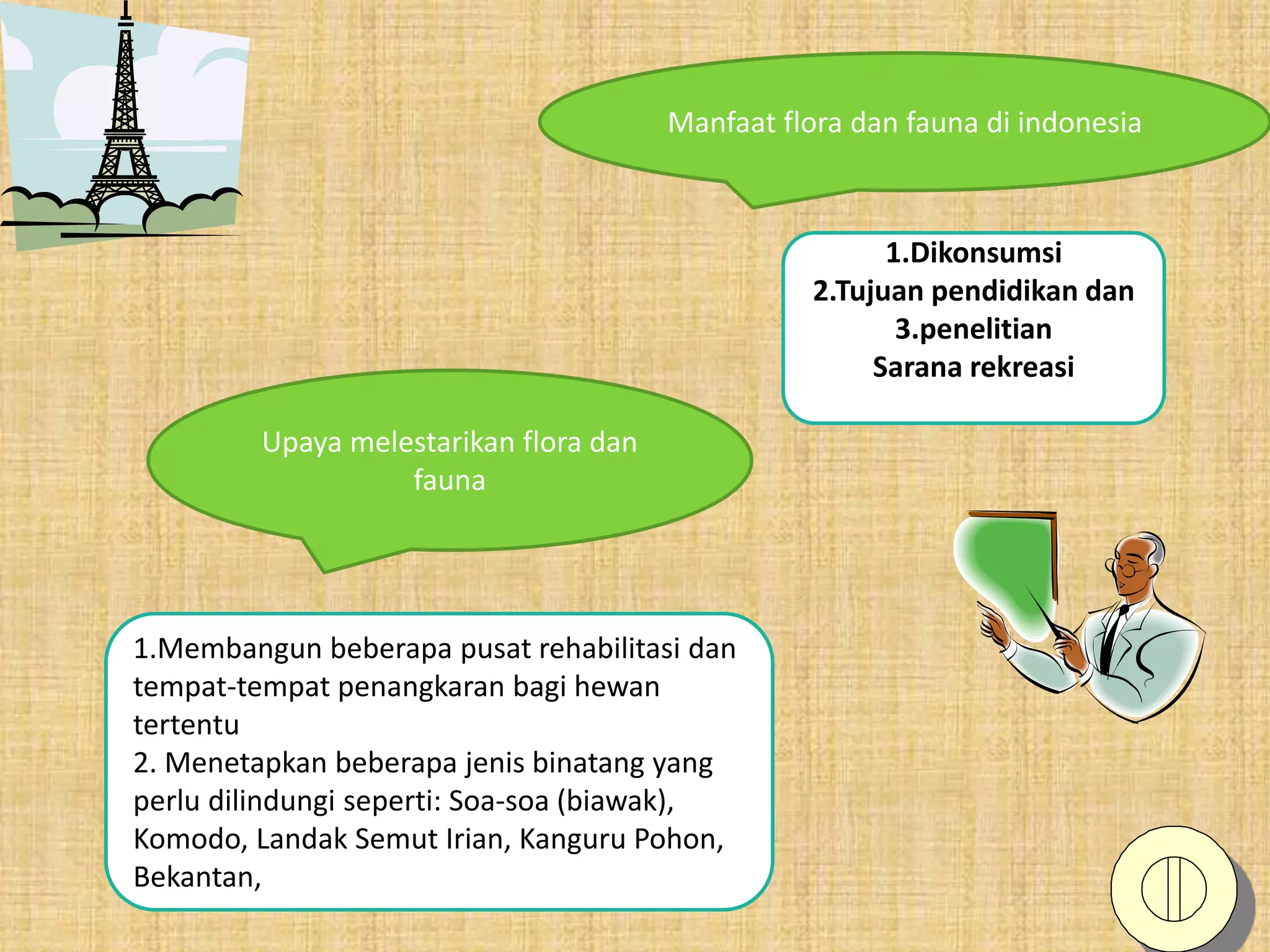 Pesebaran flora dan fauna aslap | PPT