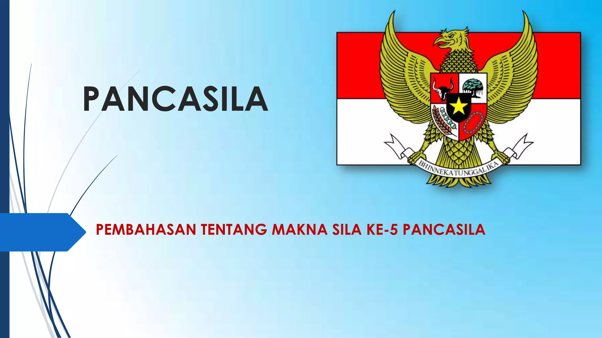 Pesentasi pancasila(sila ke 5) | PPTX
