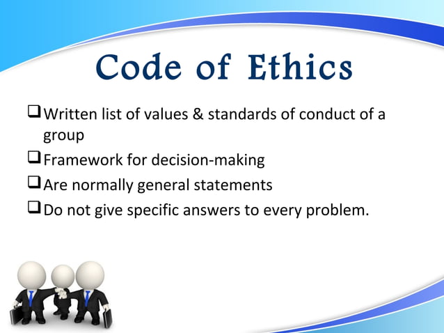 IEEE Code Of Conduct/Ethics | PPT