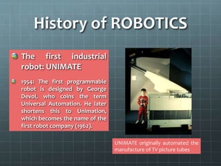 ROBOTICS | PPTX