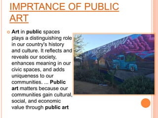 public art that turns city into playground of immagination | PPT