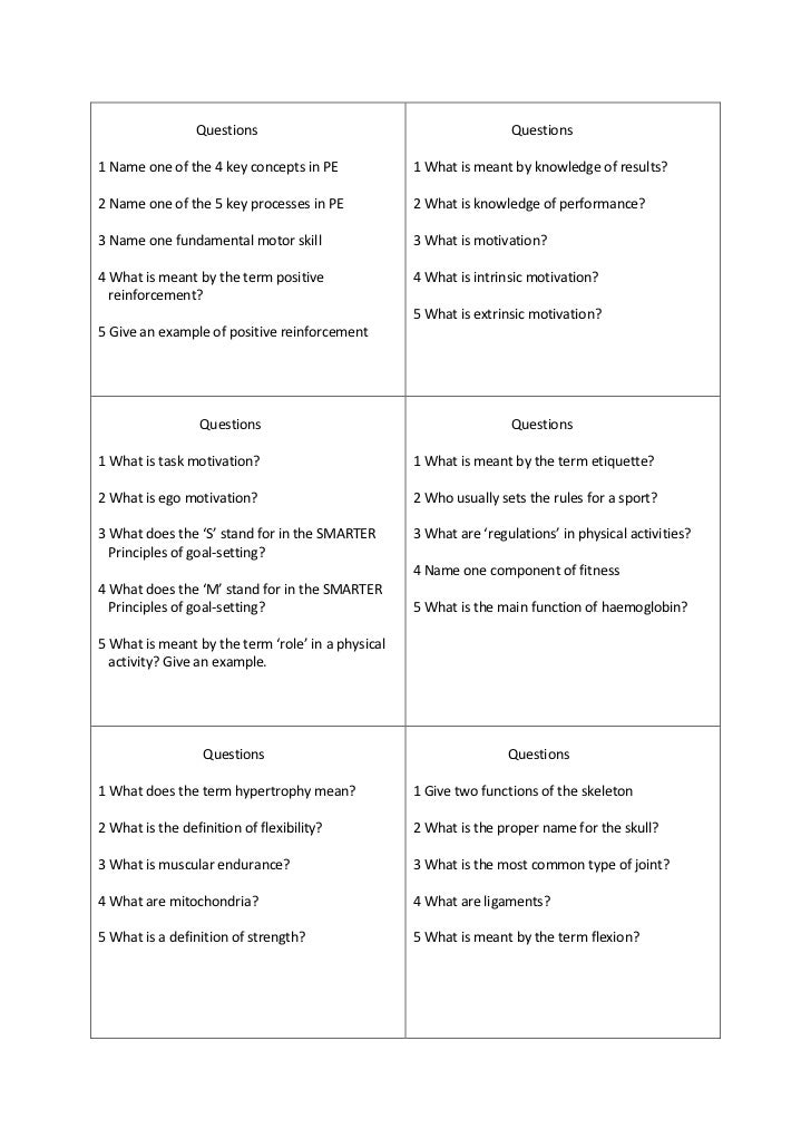 Active And Passive Leisure Gcse Pe Skeletal System - turkgameimperia