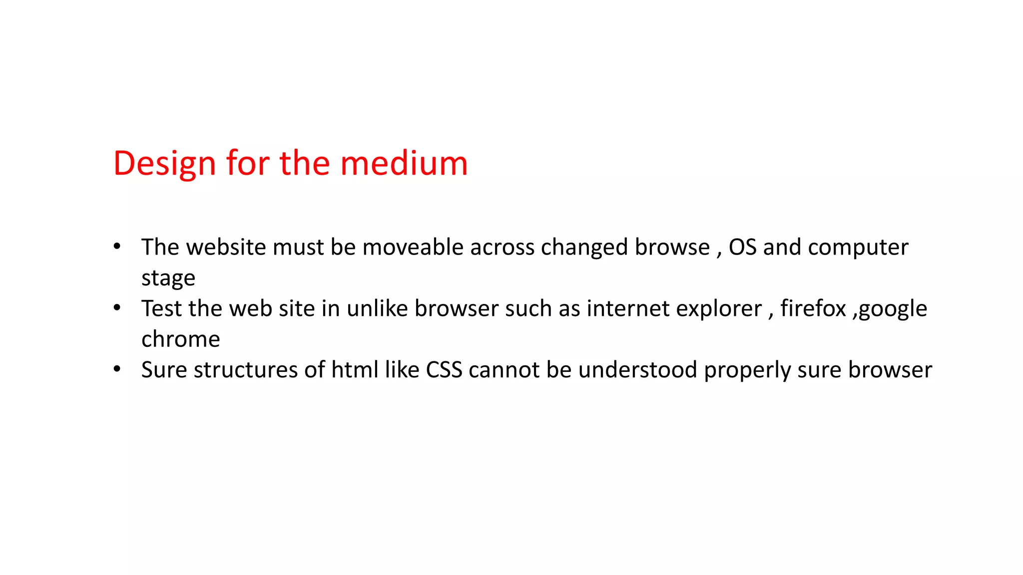 Web Design Presentation | PPTX