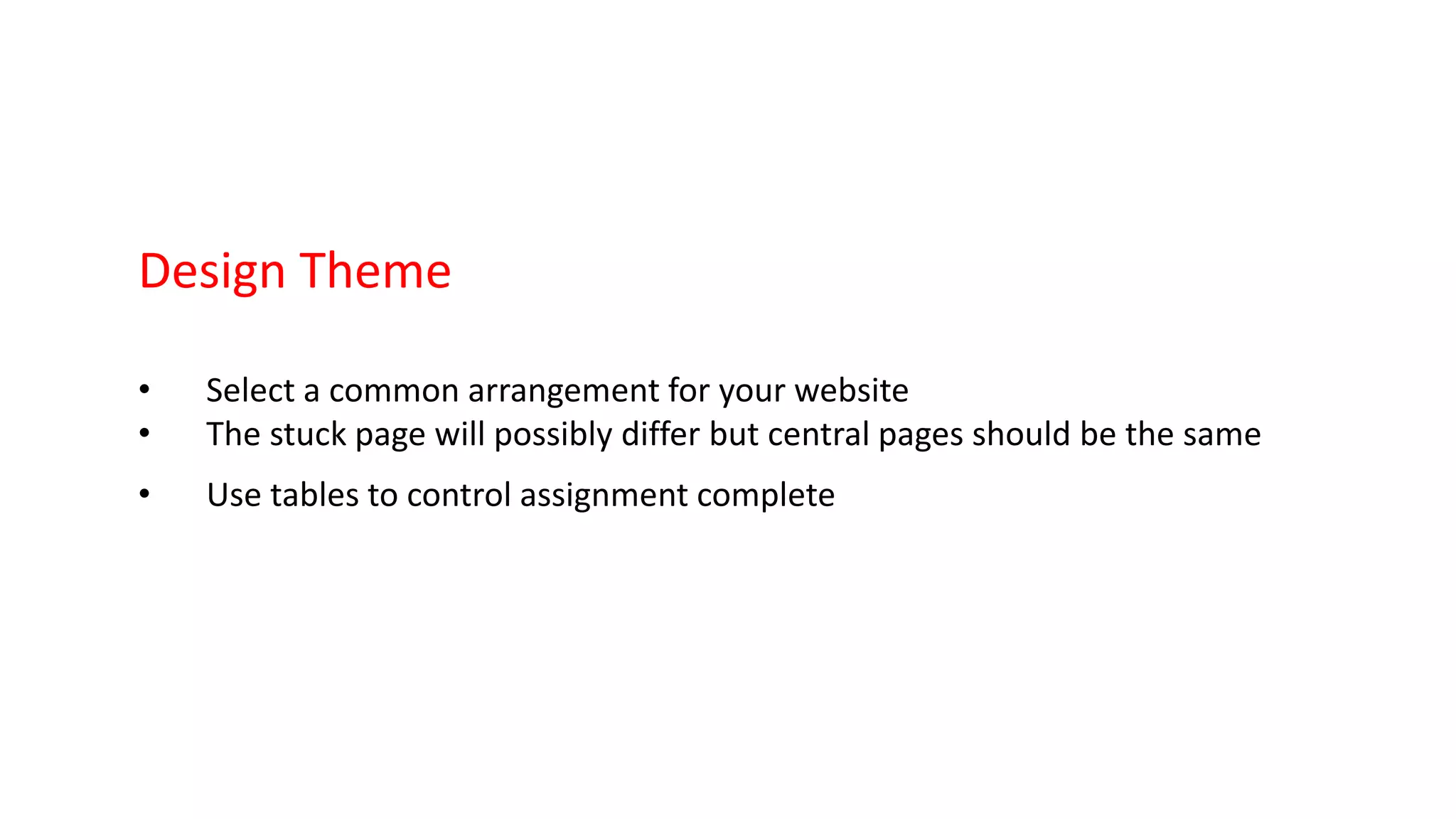 Web Design Presentation | PPTX