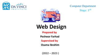 Web Design Presentation | PPTX