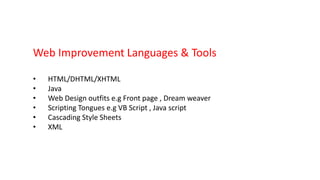 Web Design Presentation | PPTX