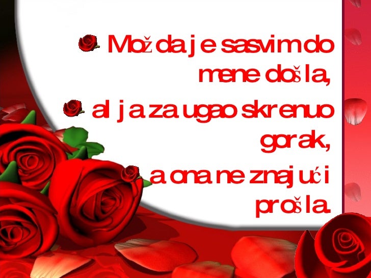 Pesma Za Nas Dvoje M.Antic