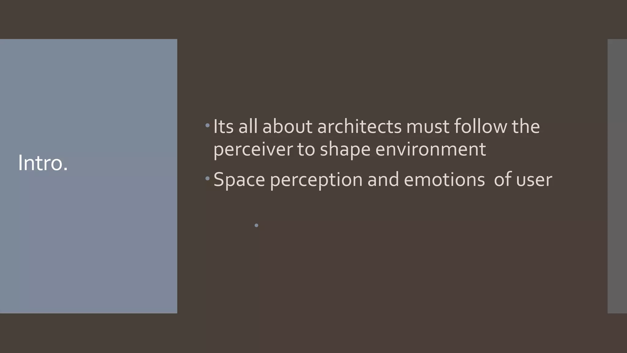 Pesonal space , territory ,crowding ,privacy and psychology of space ...