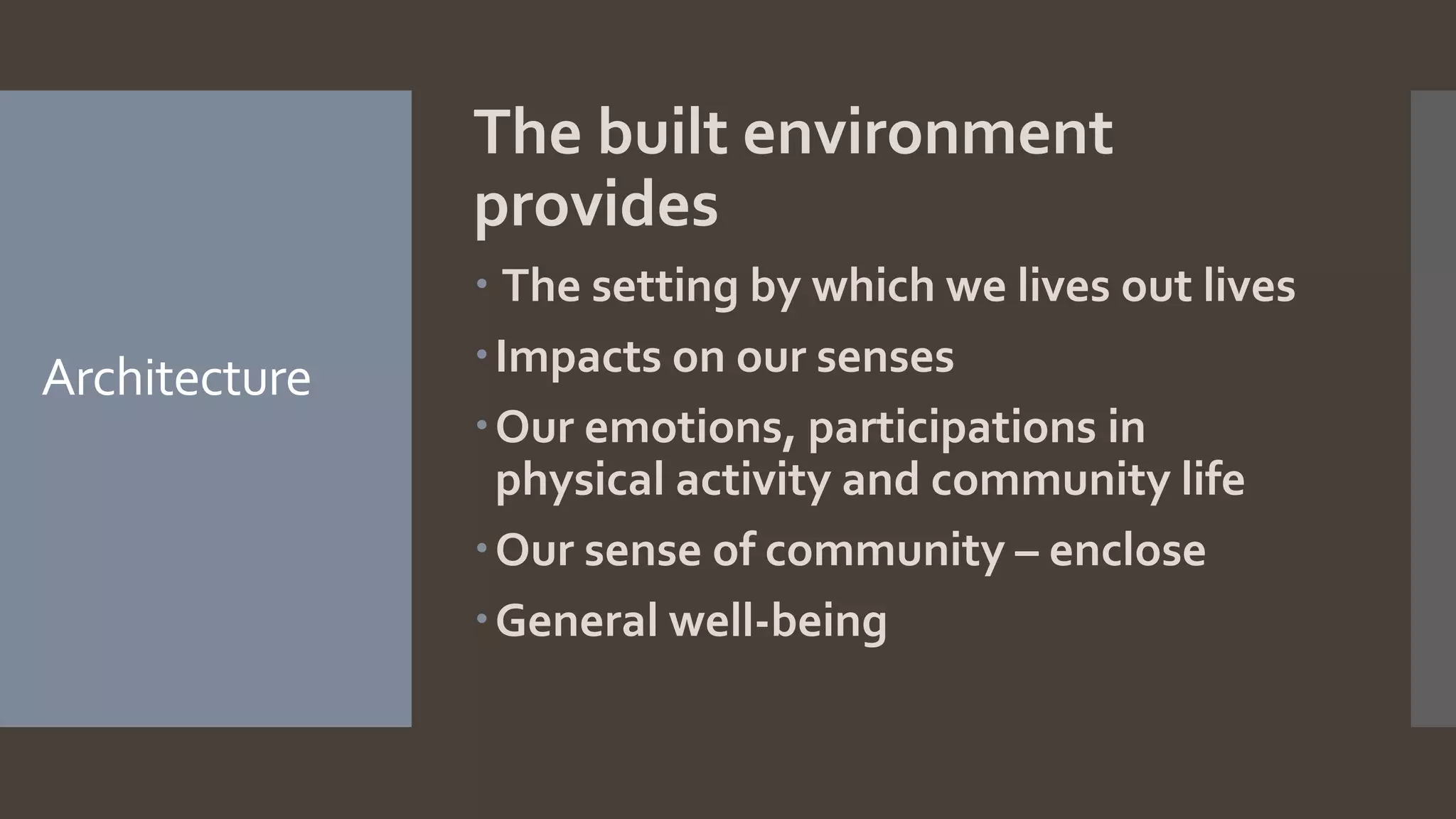 Pesonal space , territory ,crowding ,privacy and psychology of space ...